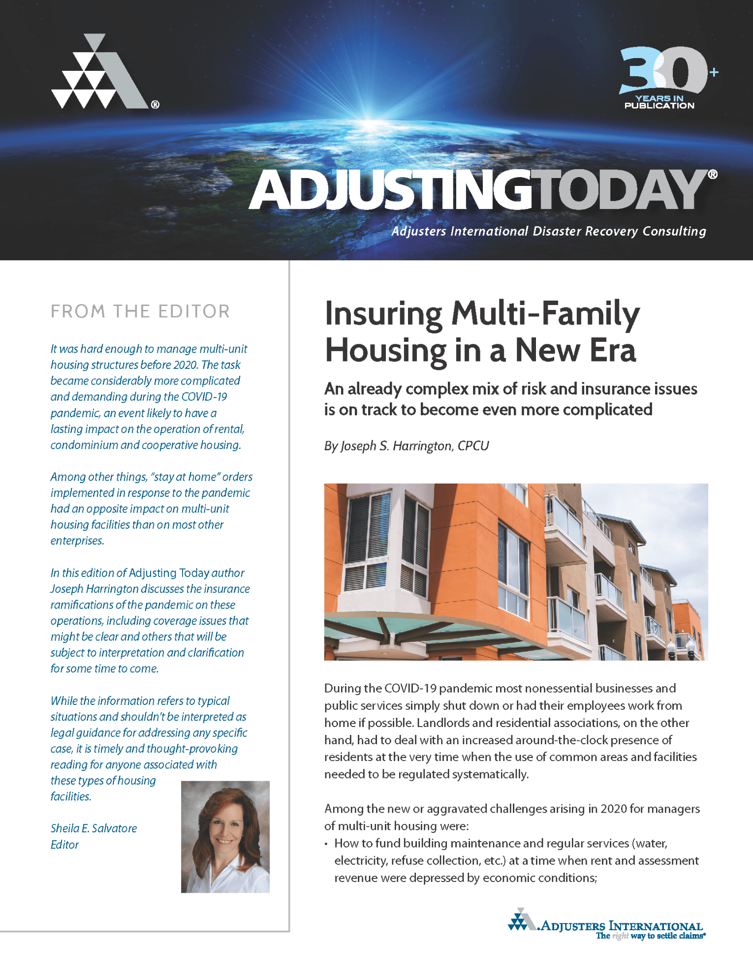 Insuring Multi-Family Housing in a New Era | The Beneke Co./Adjusters ...